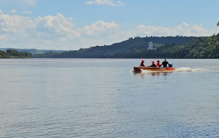 Jovem de 22 anos desaparece no Rio Uruguai em Mondaí